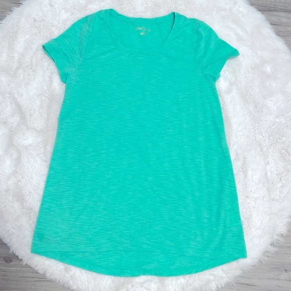 Lilly Pulitzer | Tops | Lilly Pulitzer Etta Scoop Neck Top Gustavia ...